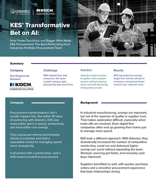 Arkestro | The Predictive Procurement Platform