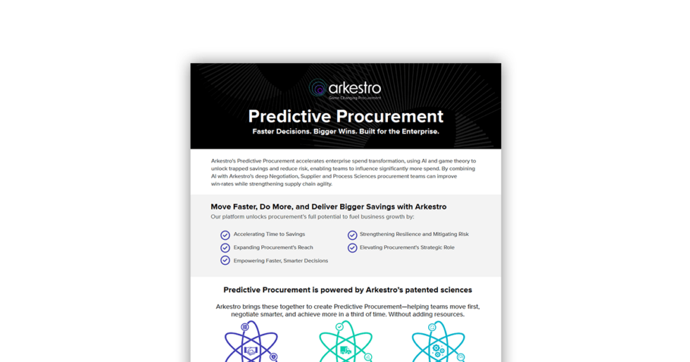 Datasheets | Arkestro