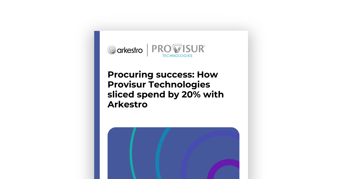 Discover How Provisur Sliced Spend by 20% with Arkestro
